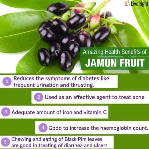 Health Benefits Of Jamun, Top 8 Benefits Of Jamun